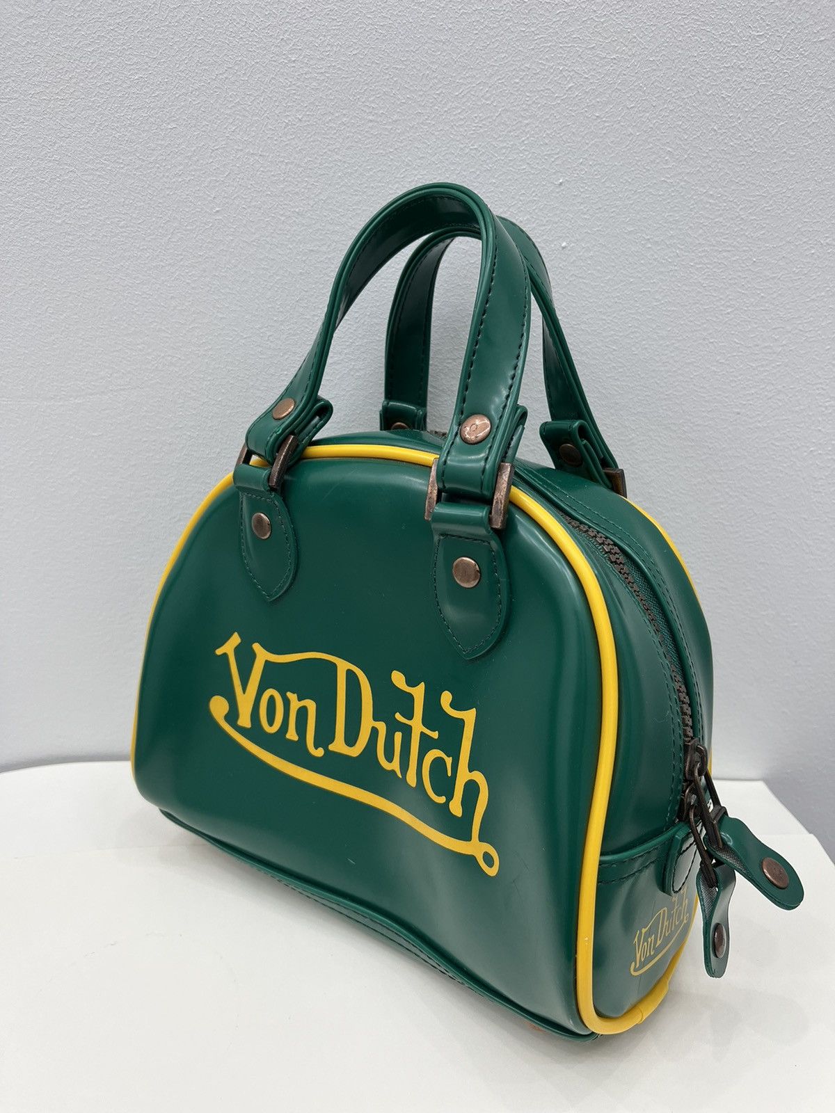 Von Dutch Vintage Y2K Von Dutch Mini Bowling Hand Bag | Grailed