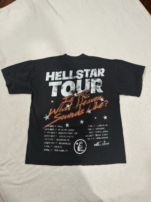HELLSTAR Hellstar Biker Tour Tee | Grailed