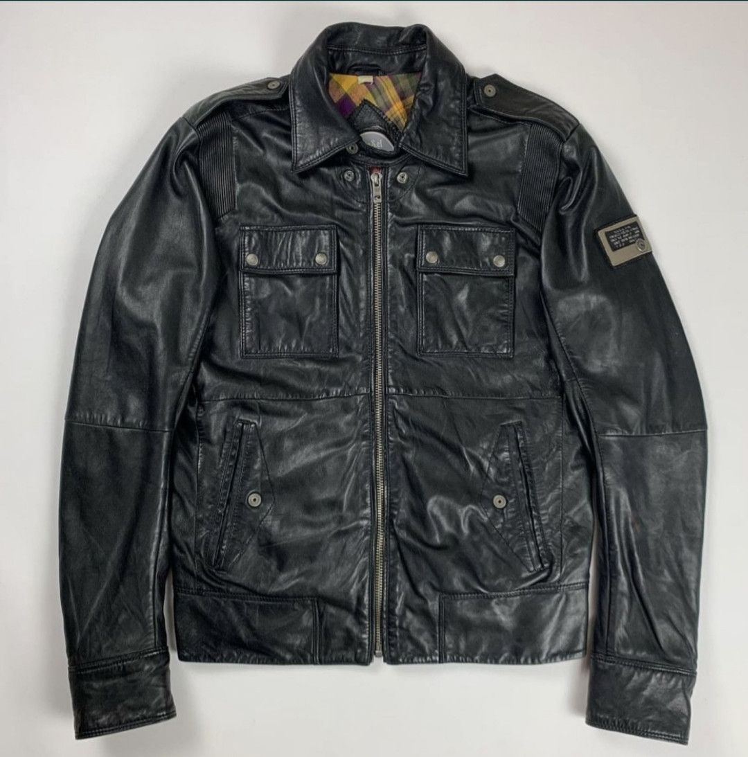 Diesel Vintage Diesel Leather Biker Jacket | Grailed