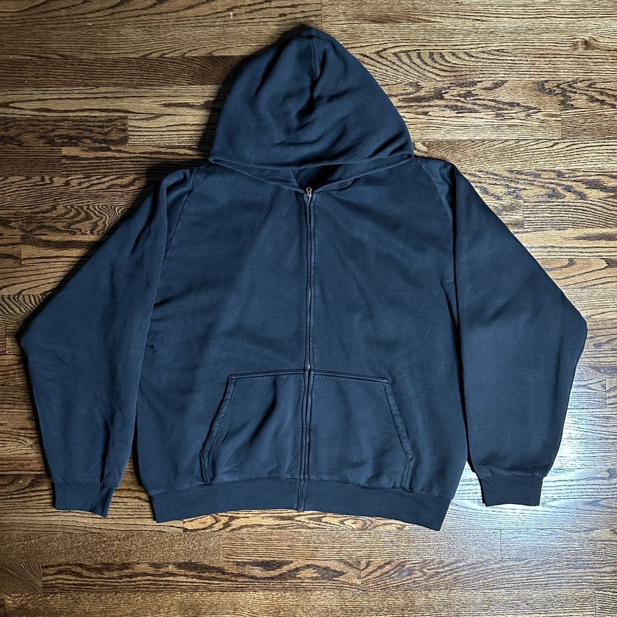 Gap unreleased yeezy gap zip up hoodie black | Grailed