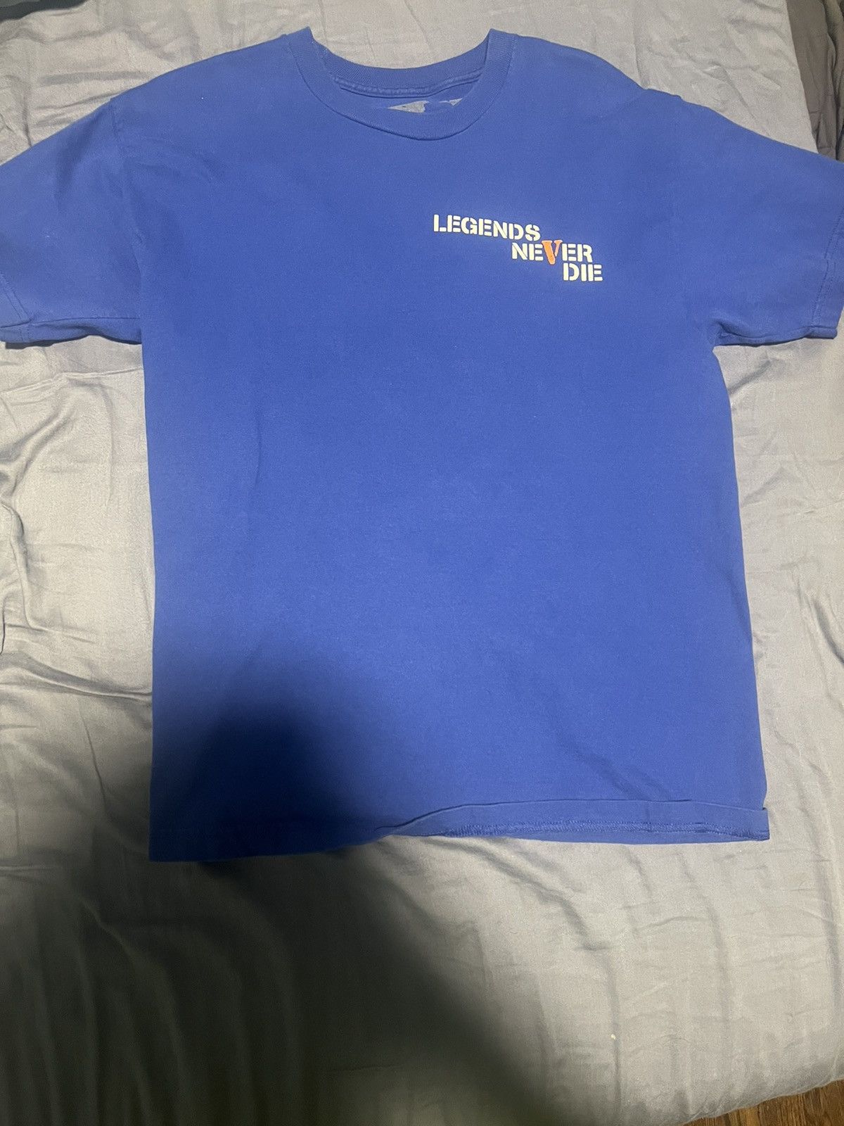 Vlone Juice Wrld X Vlone 999 Tee Blue﻿ | Grailed