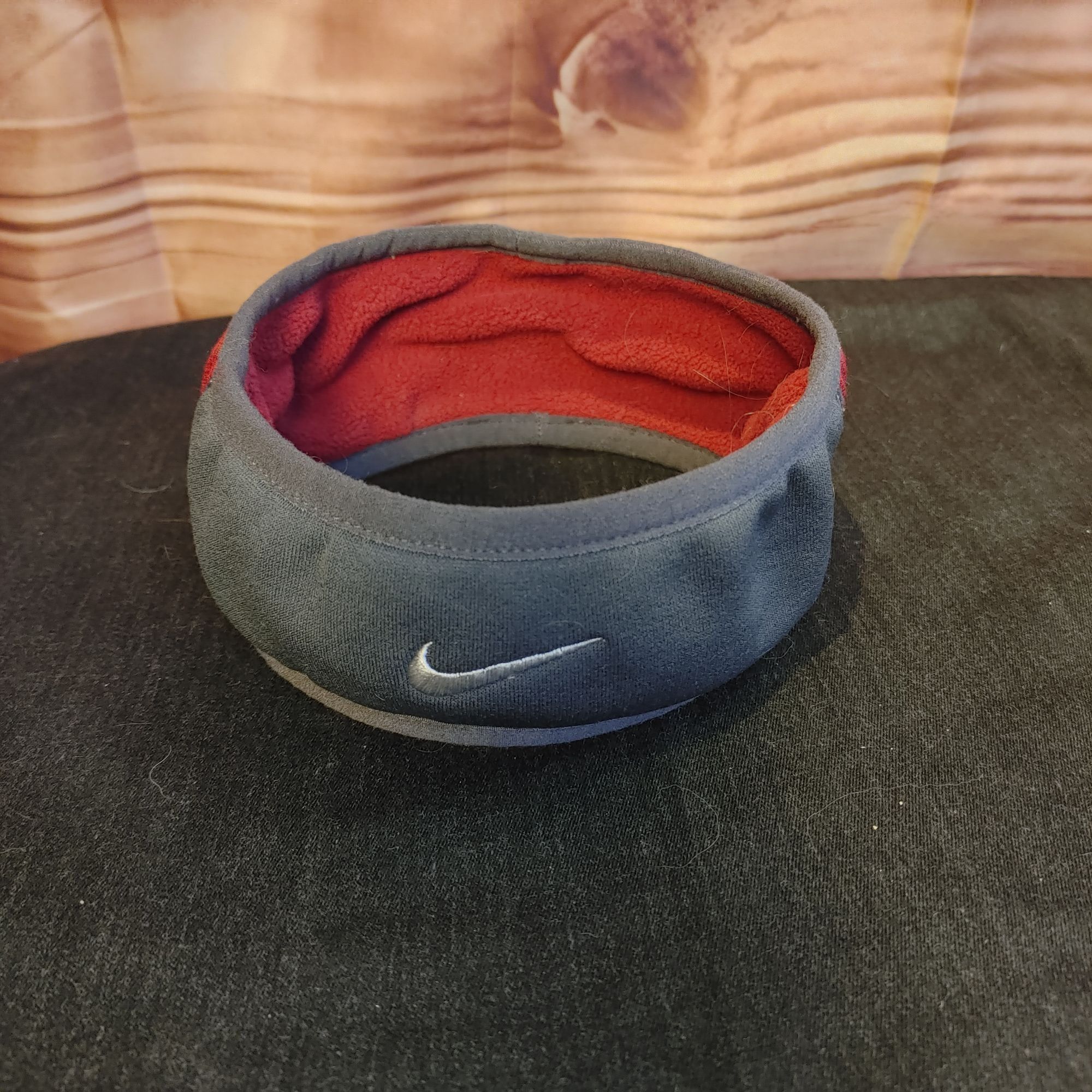 Nike NikeFit Women's Reversible Gray/Red Headband/Ear Warmer OSFM | Grailed