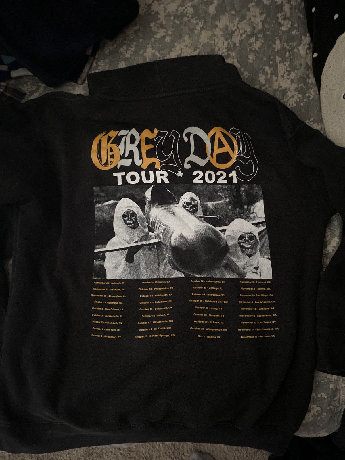 Pouya & $uicideboy$ Merch Grey Day 2021 Hoodie Tour | Grailed