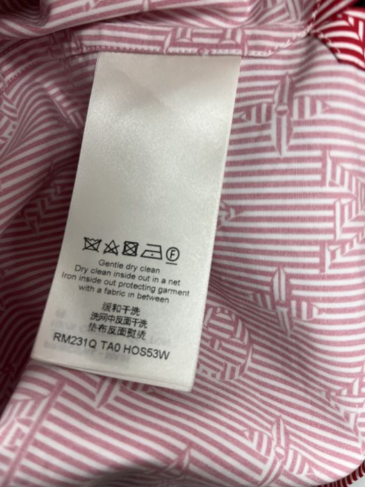 Louis Vuitton LV Red Monogram Button Up - XLarge | Grailed
