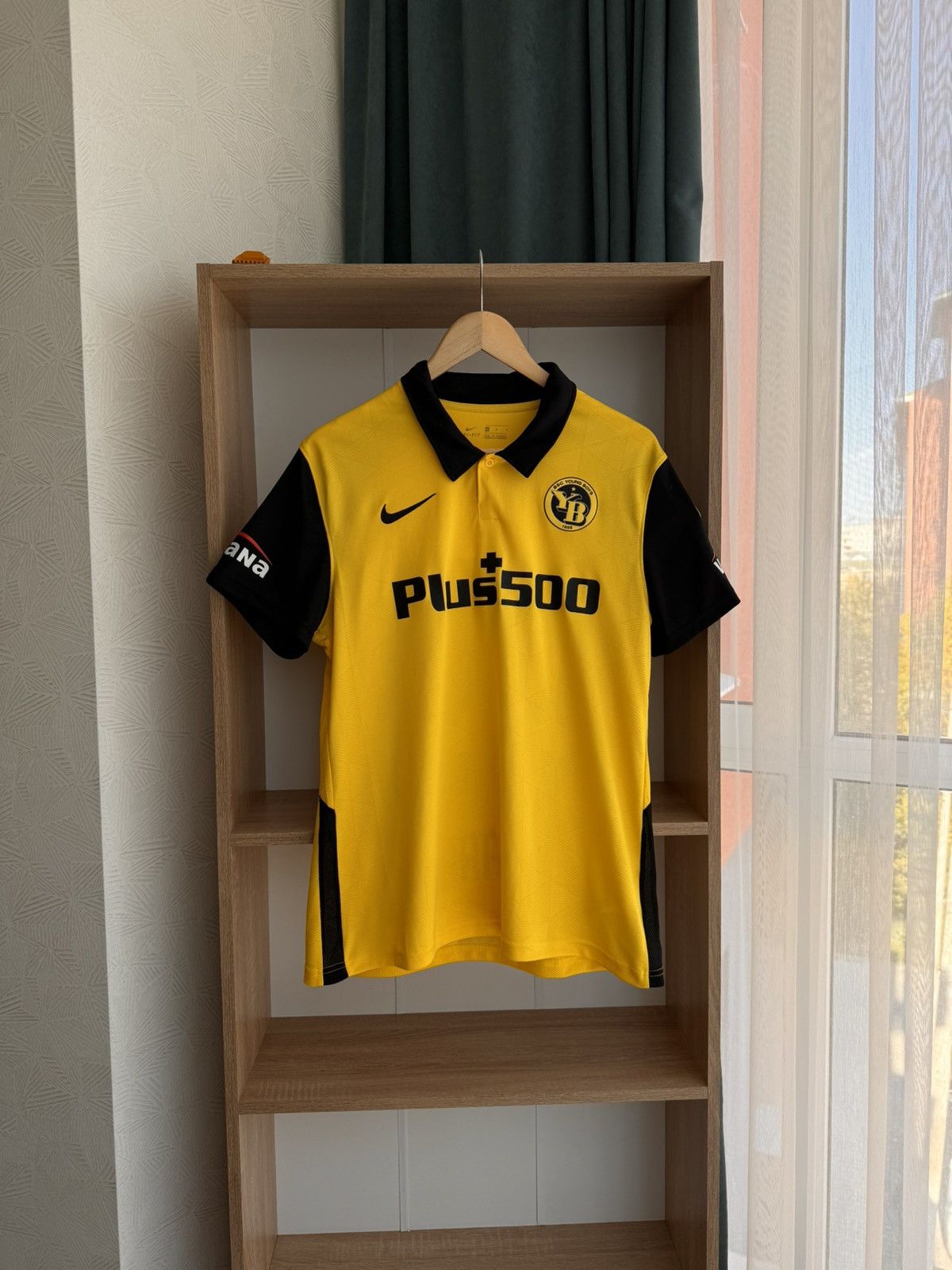 Nike BSC YOUNG BOYS HOARAU 20-21 HOME FOOTBALL SHIRT NIKE JERSEY | Grailed