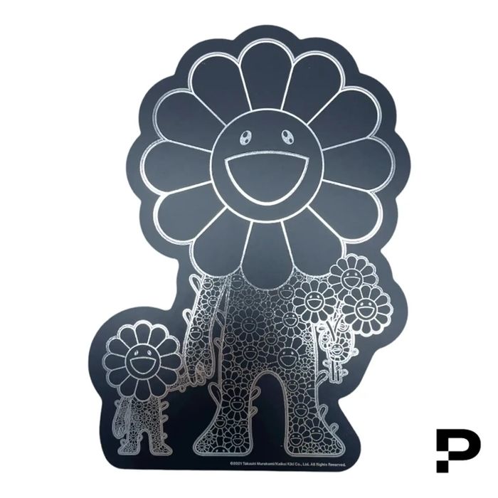 Takashi Murakami 🔴 Takashi Murakami Flower Parent & Child Card - Black ... Takashi Murakami 🔴 Takashi Murakami Flower Parent & Child Card - Black ...