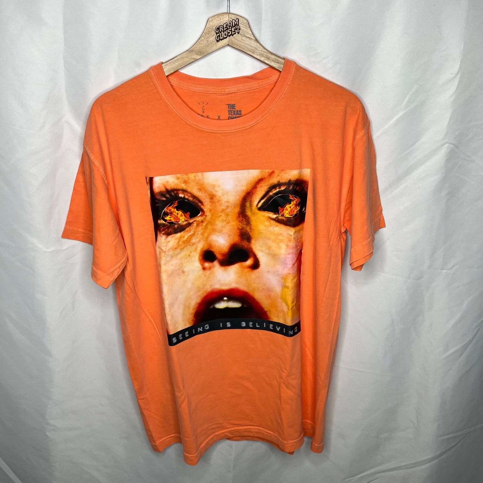 Travis Scott Cactus Jack x Texas Chainsaw Massacre Hip Hop Tour Merch ...