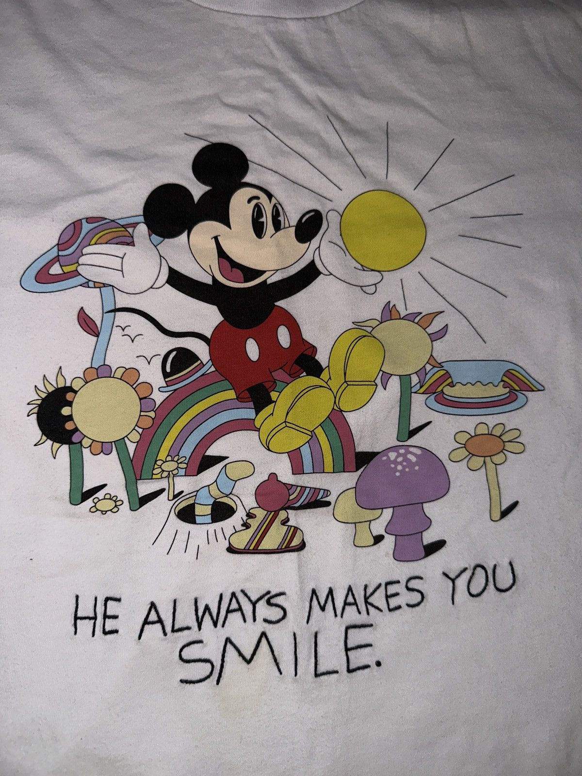 Uniqlo Mickey Mouse Smile T Shirt | Grailed