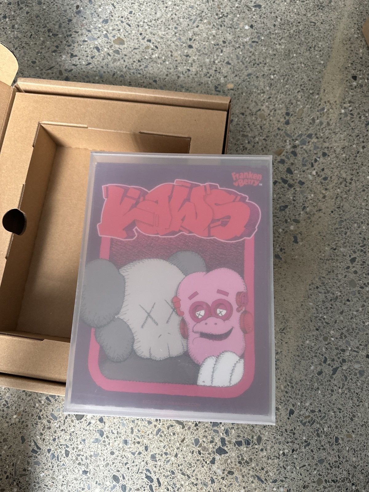 Kaws KAWS Monsters Franken Berry Cereal Limited Edition (Acrylic) | Grailed