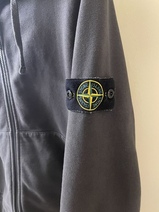 Stone Island Stone island zip up hoodie | Grailed