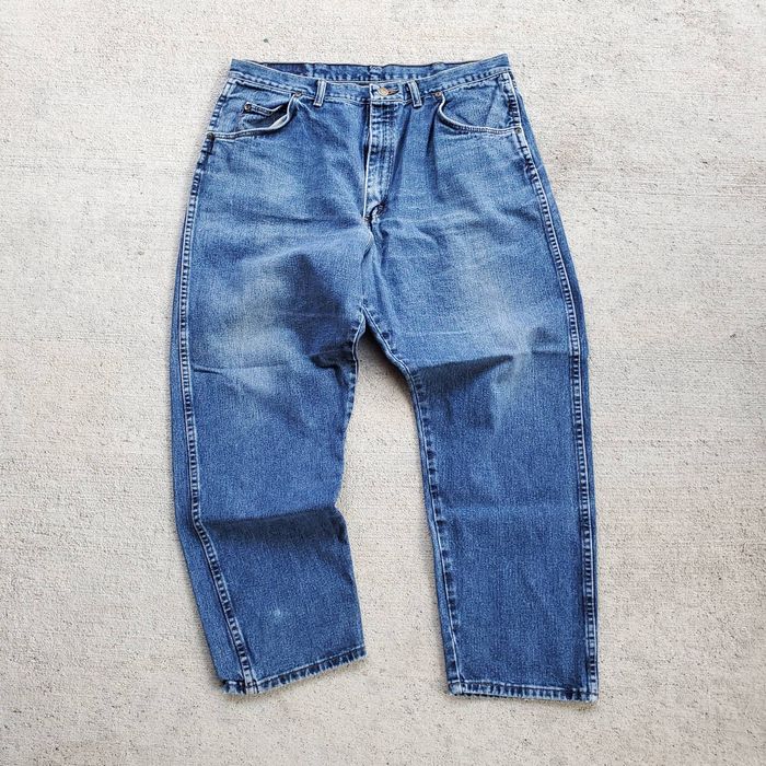 Wrangler Wrangler Medium Blue Denim Jeans | Grailed