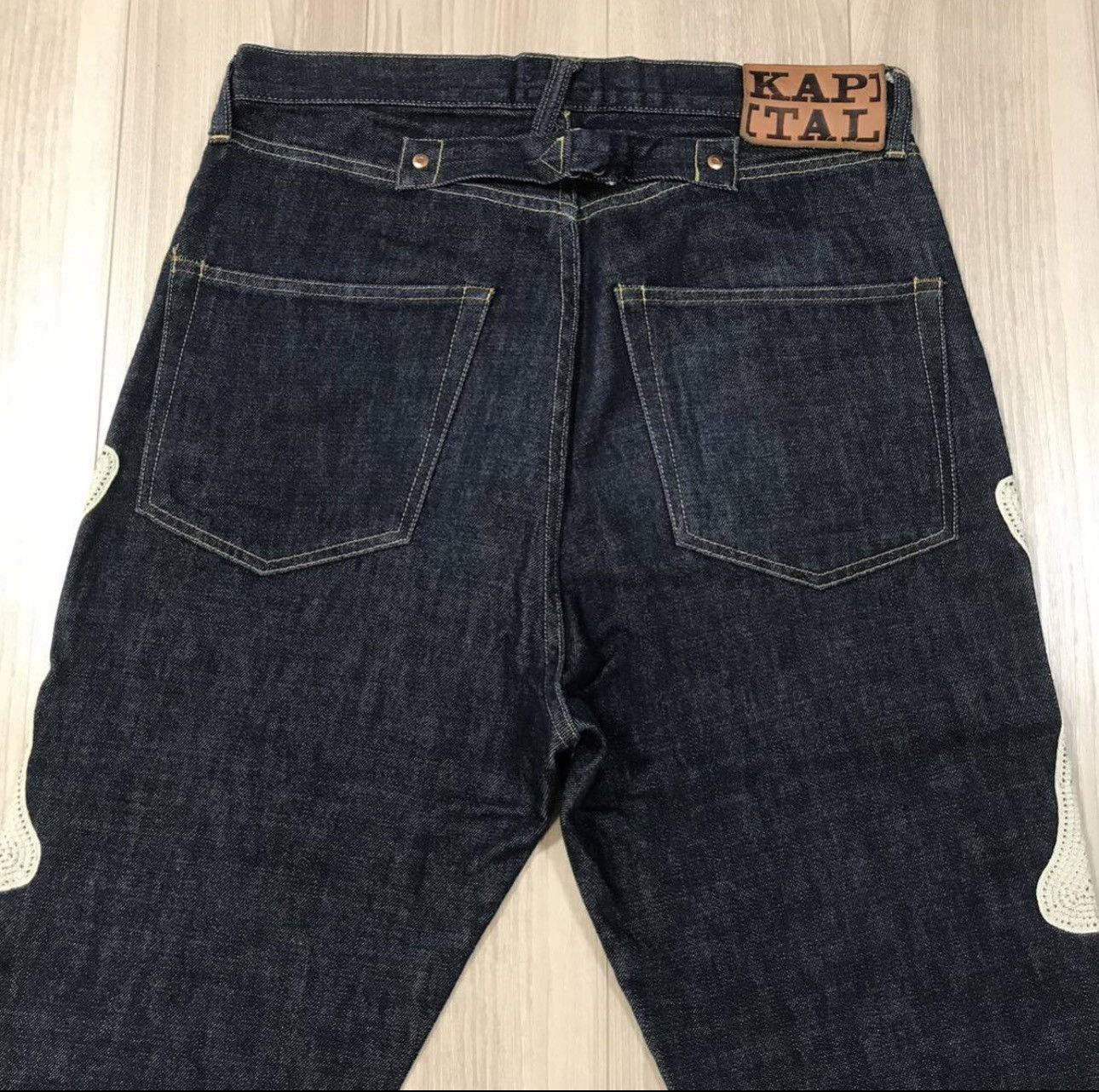 bone kapital ボーン 確実正規品 デニムパンツ 新品未使用 骨 bone kapital ボーン 確実正規品 デニムパンツ 新品未使用 骨