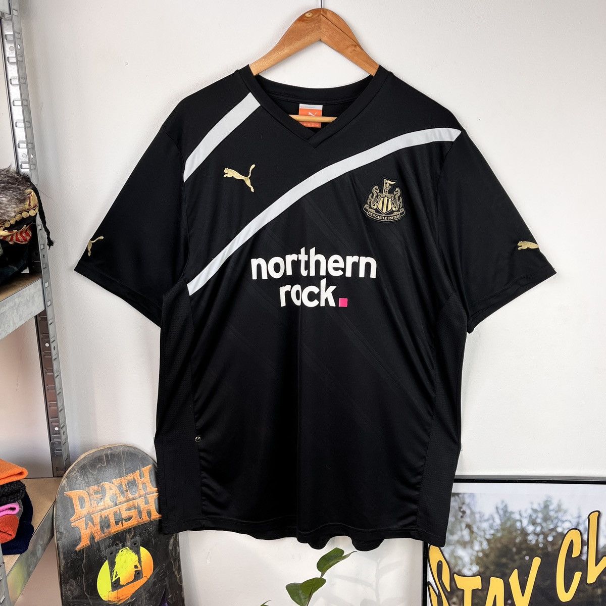 Puma × Soccer Jersey × Vintage Tiote Newcastle Puma Jersey 2011 2012 ...