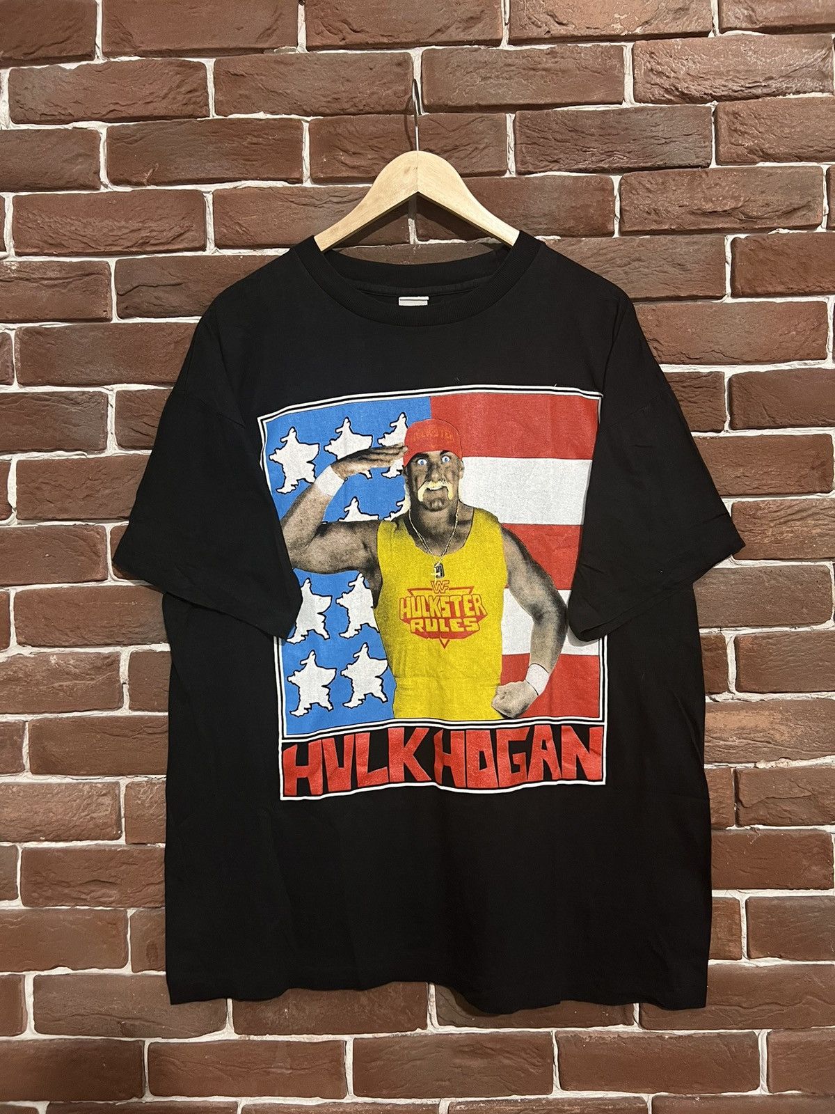 Vintage Hulk Hogan Rules WWE WWF Vintage 90s Rare Wrestling T Shirt ...
