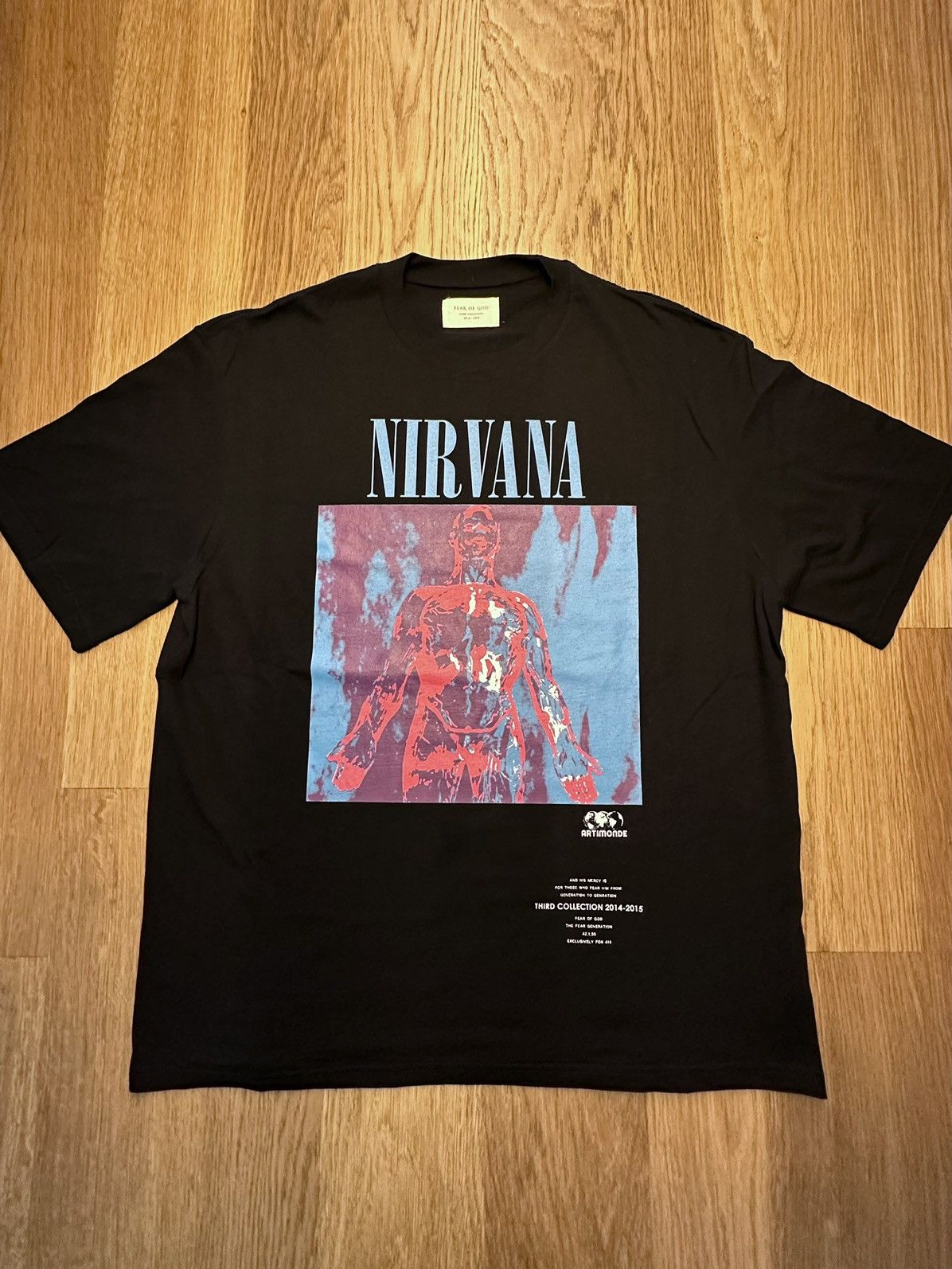 Fear of God Fear Of God Nirvana Silver T-shirt | Grailed