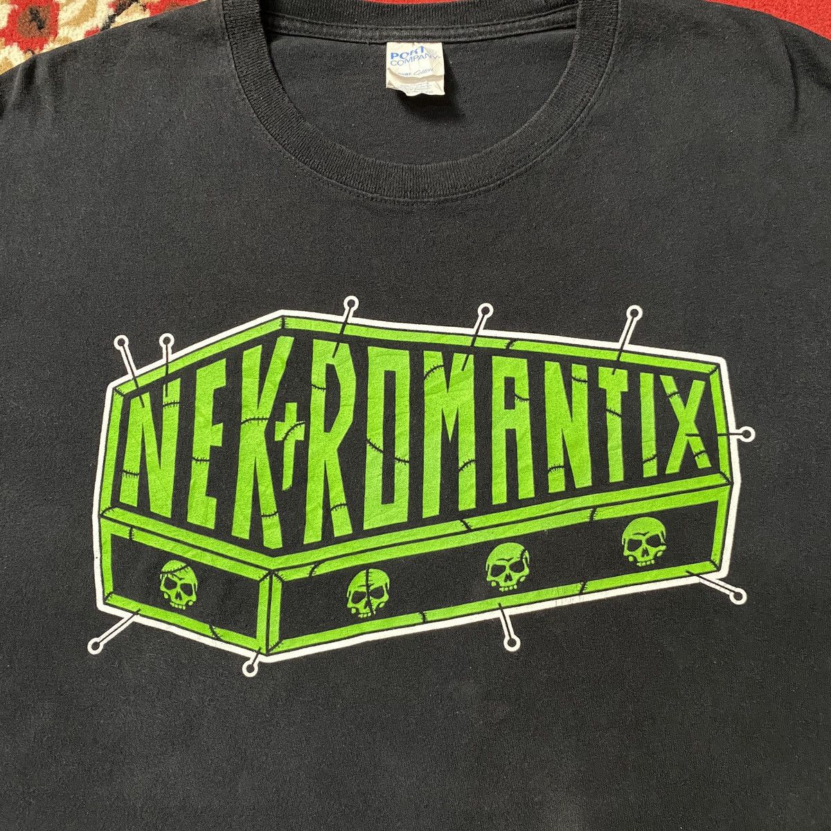 Vintage nekromantix Band punk psychobilly rockabilly coffin T-shirt ...