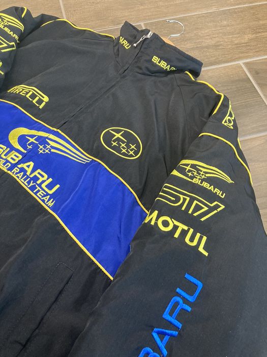 Vintage Vintage 90s Subaru World Rally Team STI WRC Racing Jacket | Grailed