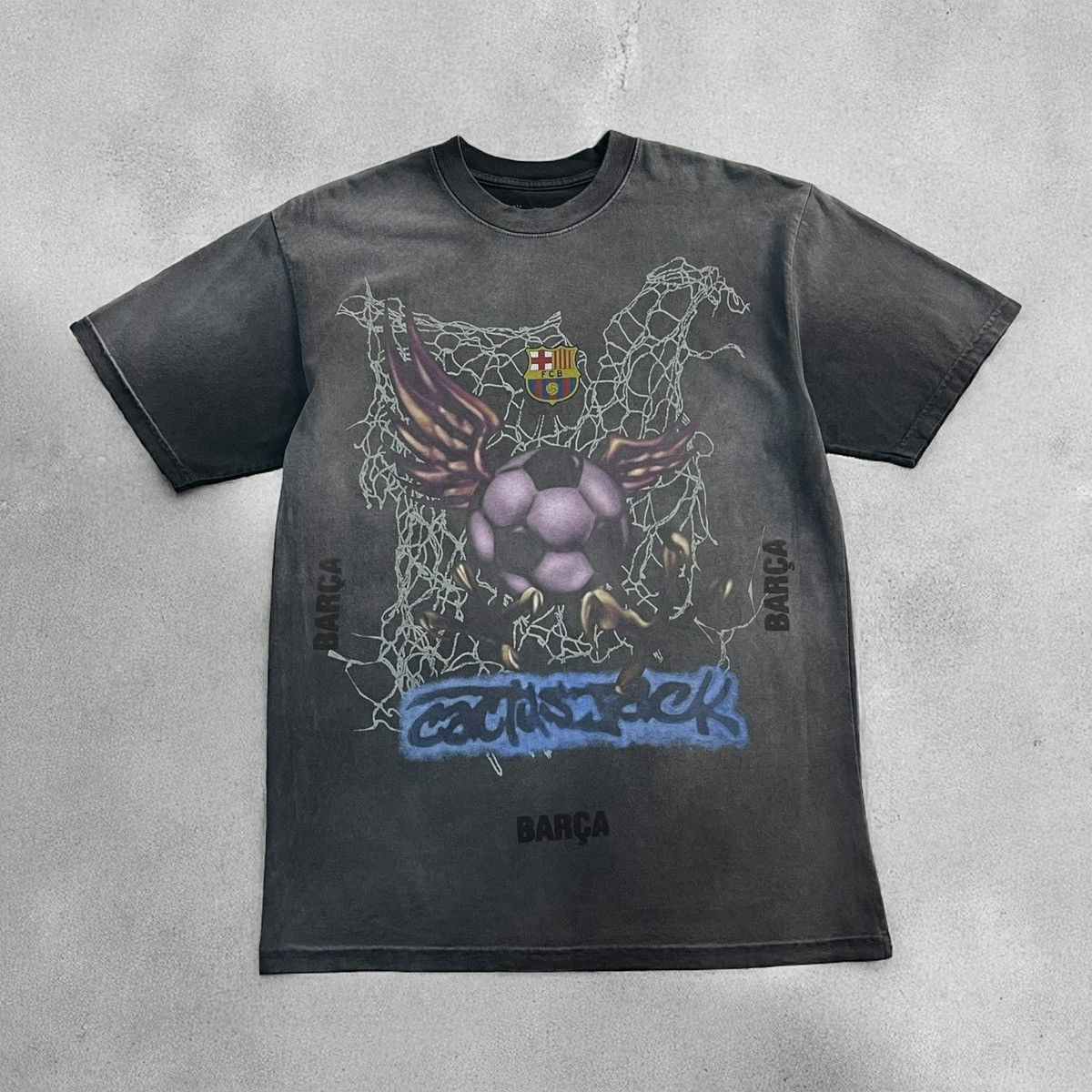 Travis Scott Travis Scott Cactus Jack Barca Spray Tee | Grailed