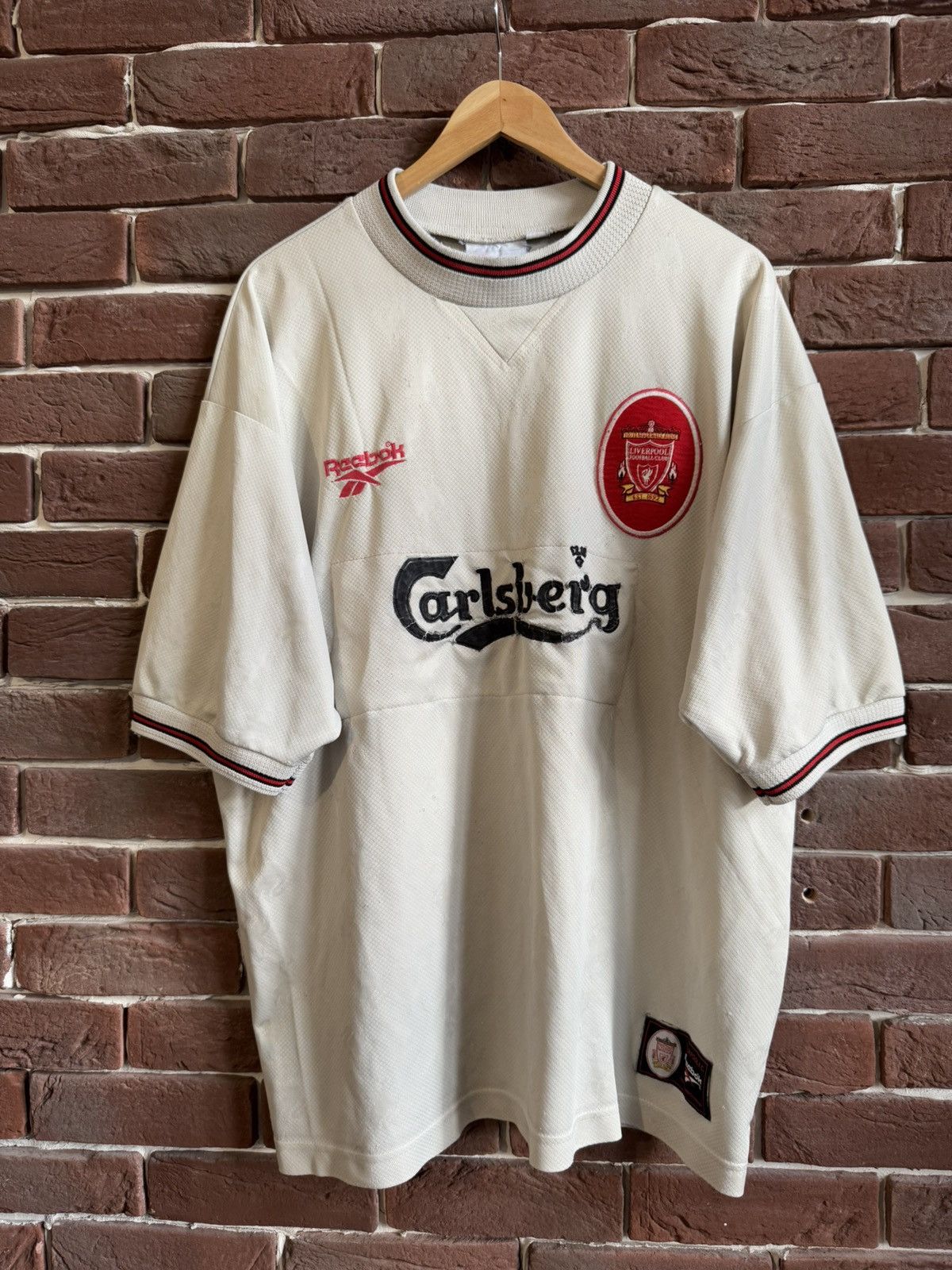 Umbro Rare Vintage 90s Umbro Liverpool Premier Grey Jersey Soccer | Grailed