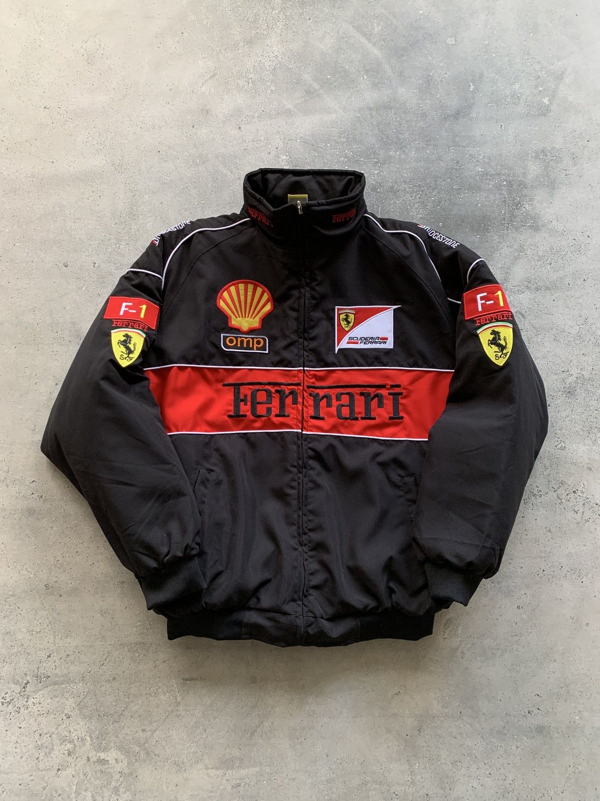 Ferrari × Racing × Vintage VINTAGE FERRARI FORMULA-1 RACING JACKET ...