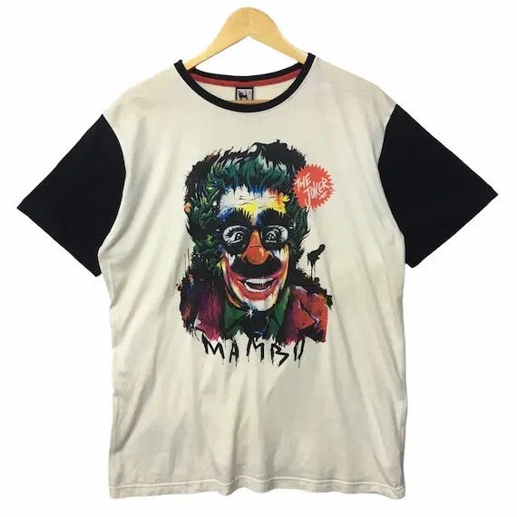 Mambo DC COMICS x MAMBO Tee Shirt The Joker Artwork Surf Superhero ...