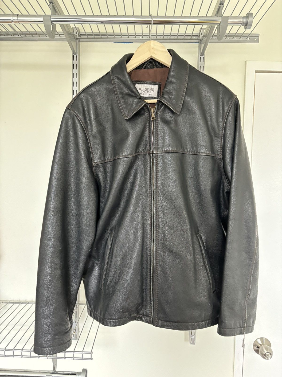 Wilsons Leather Black Wilson’s Leather Jacket | Grailed