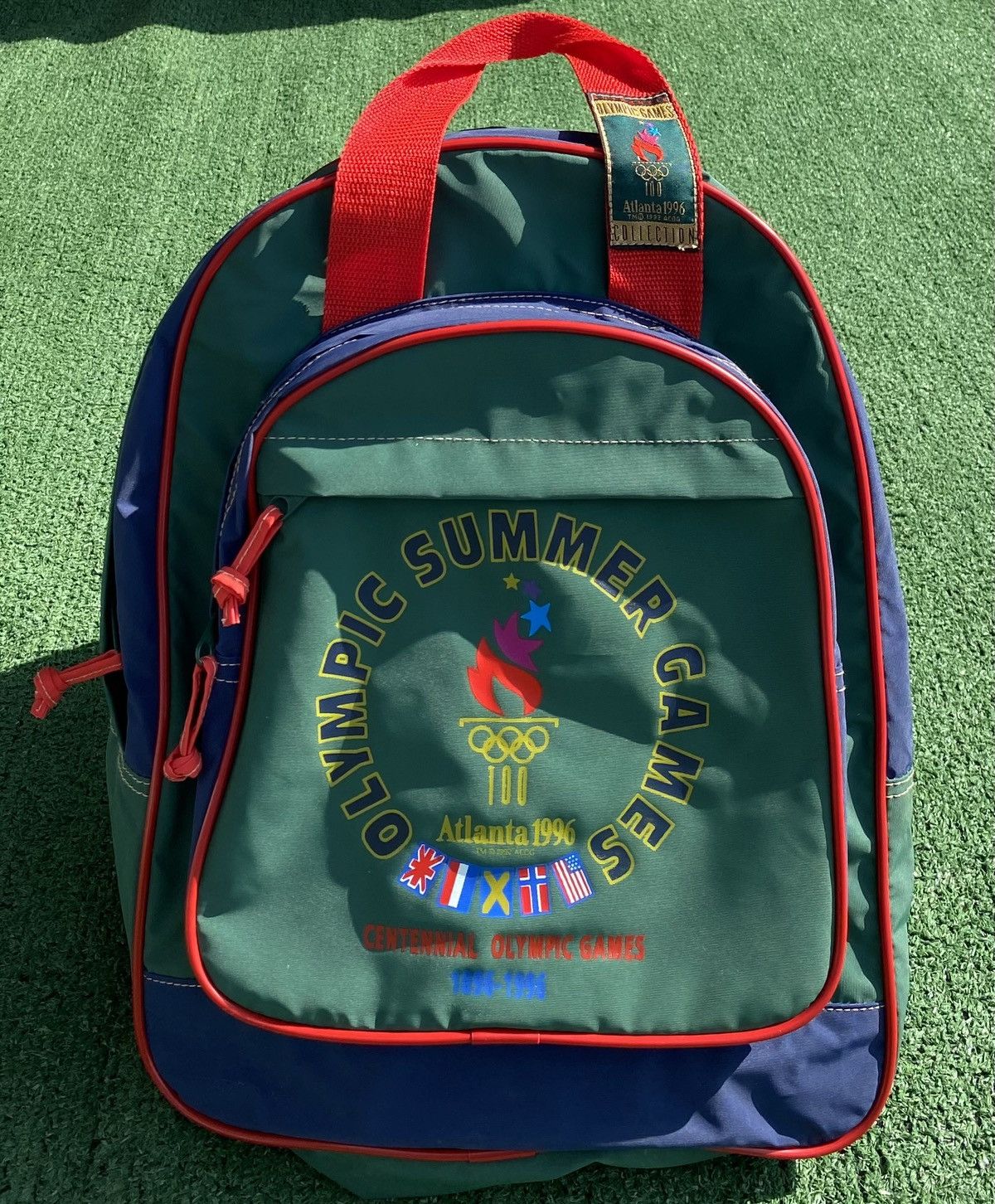 Vintage Rare Vintage Atlanta 1996 Summer Olympics Games Backpack | Grailed