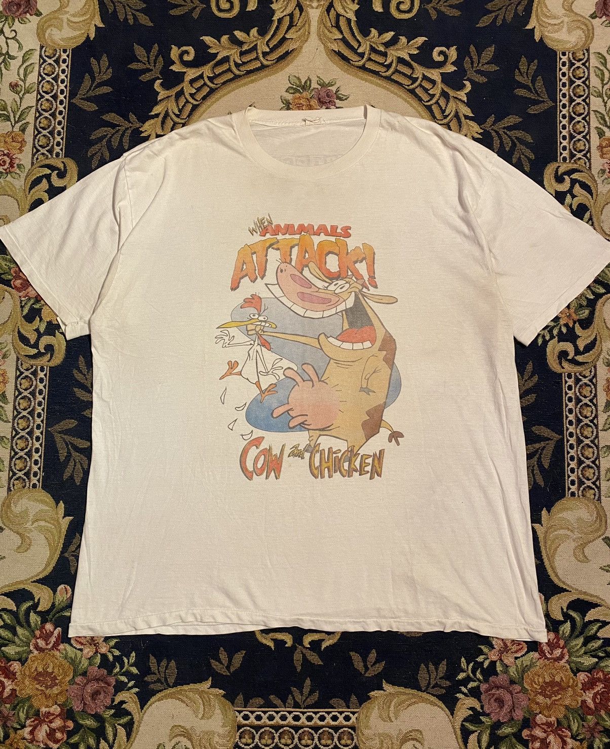 Vintage RARE VINTAGE COW AND CHICKEN CARTOON NETWORK 90s | Grailed