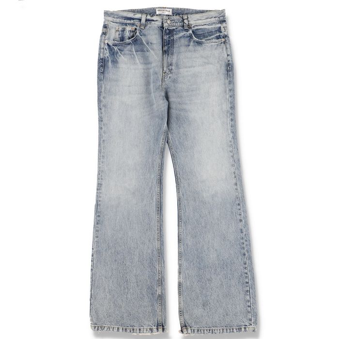 Balenciaga Blue "The Lost Tape" Flared Jeans | Grailed