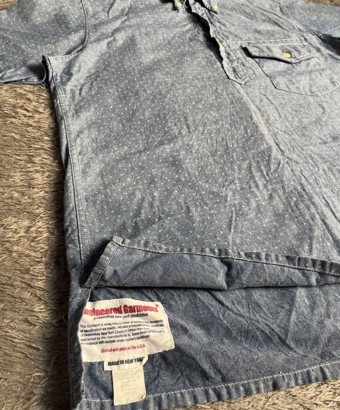 Engineered Garments × Nepenthes 2000a Enginereed Garment NY Polkadot ...