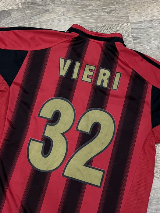 Vintage Vintage FC AC Milan #32 Vieri Soccer Football Jersey | Grailed