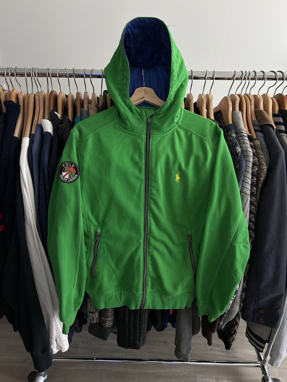 Polo Ralph Lauren Polo Ralph Lauren Polo Cookie Full Zip Hoodie Green ...