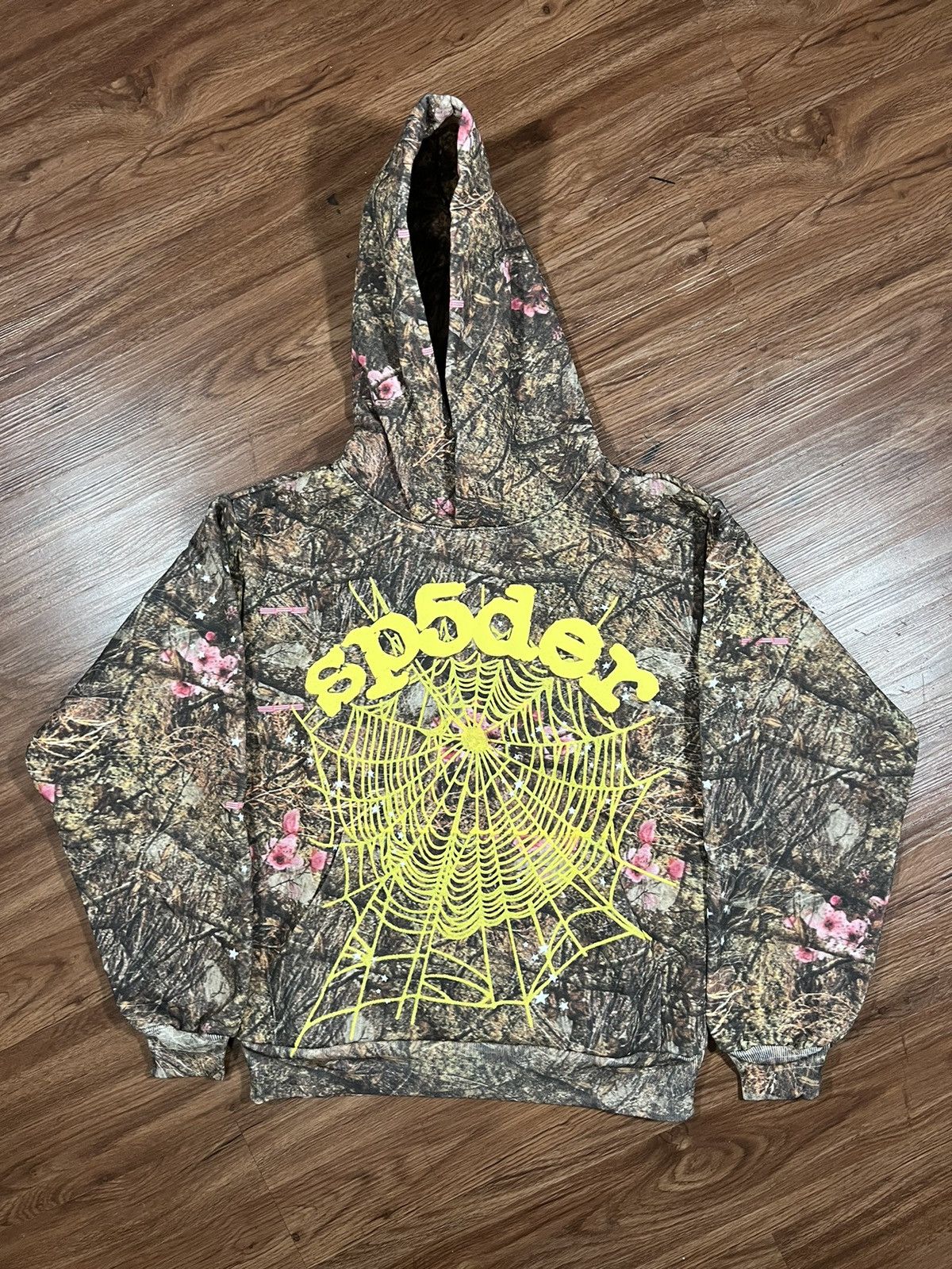 Young Thug Sp5der Spiderworldwide OG Web Real Tree Camo Hoodie | Grailed