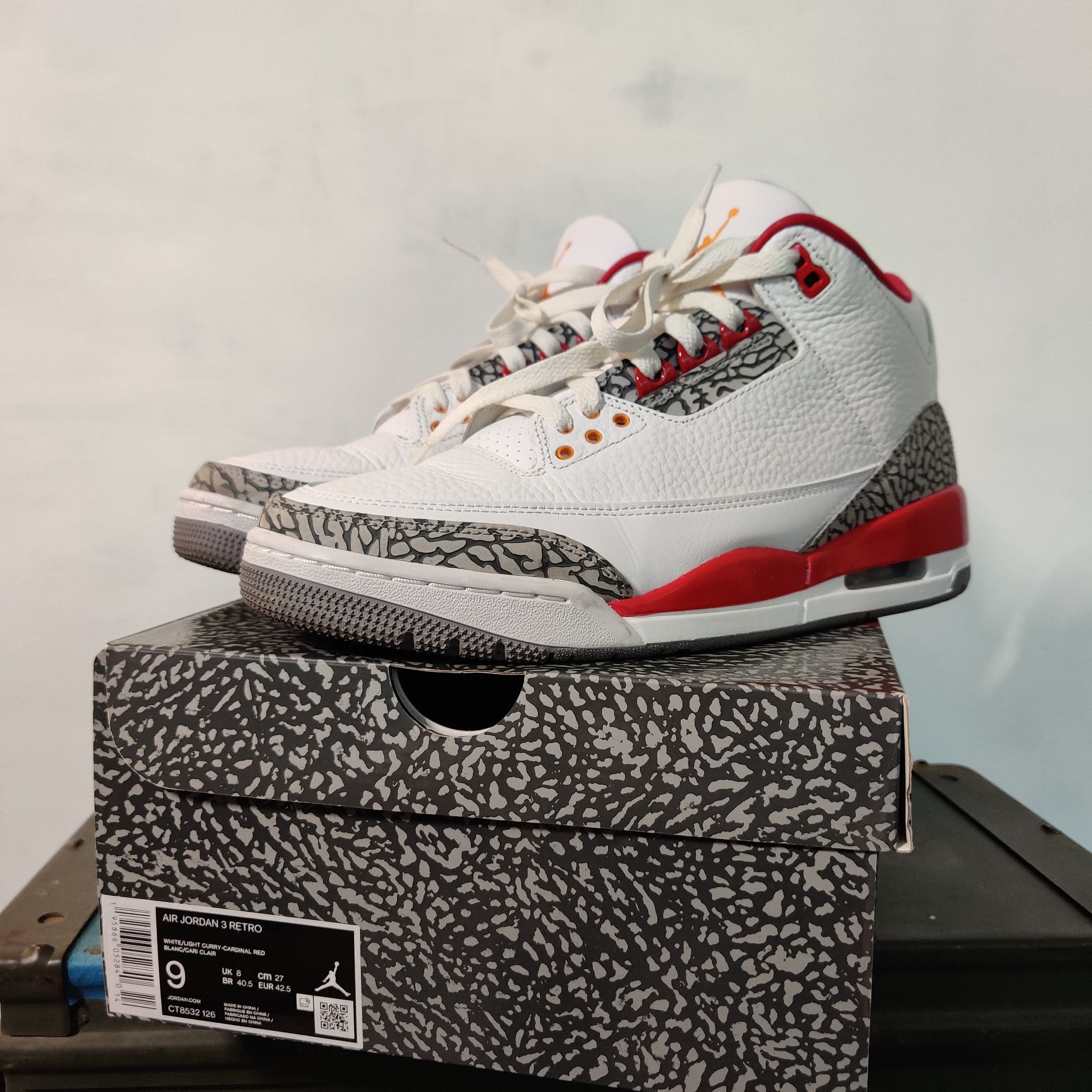 Nike Air Jordan 3 Retro Cardinal Reds | Grailed