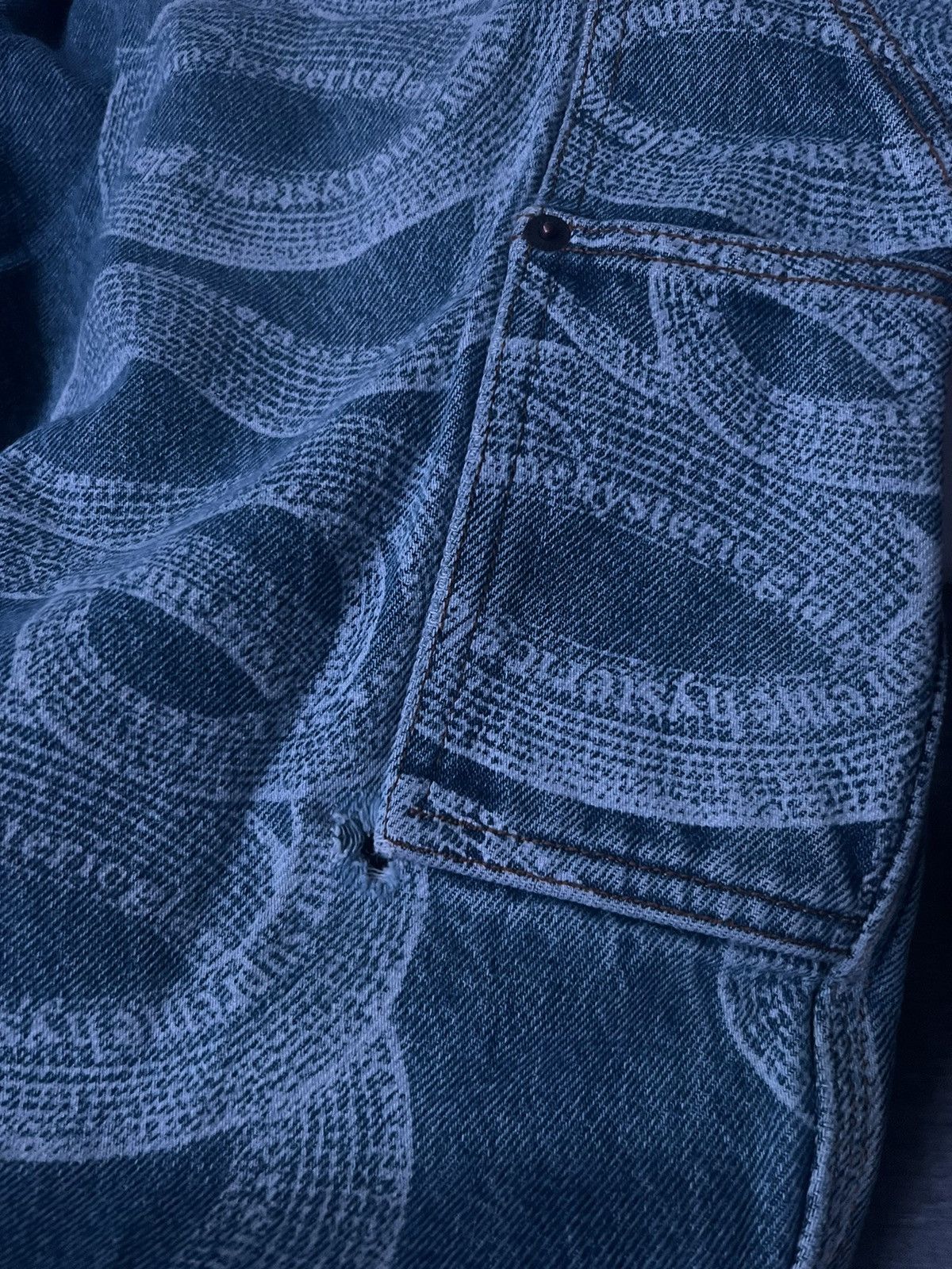 Hysteric Glamour × Supreme Supreme Hysteric Glamour Snake Double Knee ...