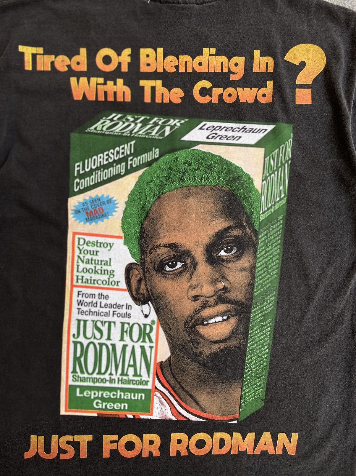 NBA × Rare × Vintage Dennis Rodman Bootleg | Grailed