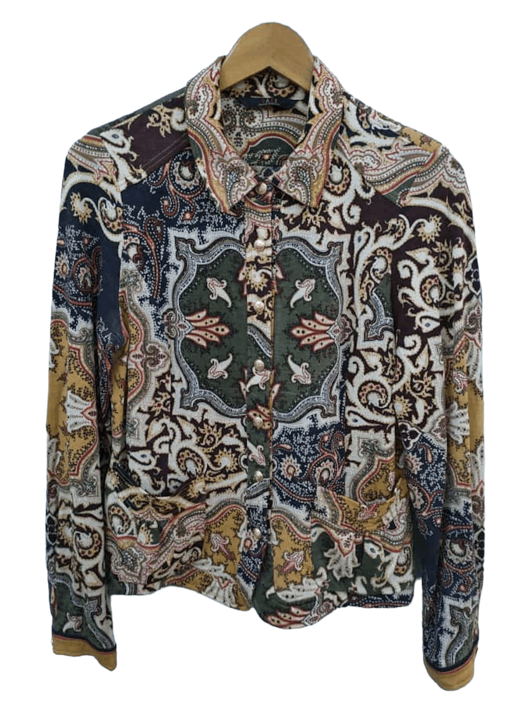 Daks London × Streetwear × Vintage 💥LAST CALL💥 Daks Batik Elastic Shirt Ladies | Grailed