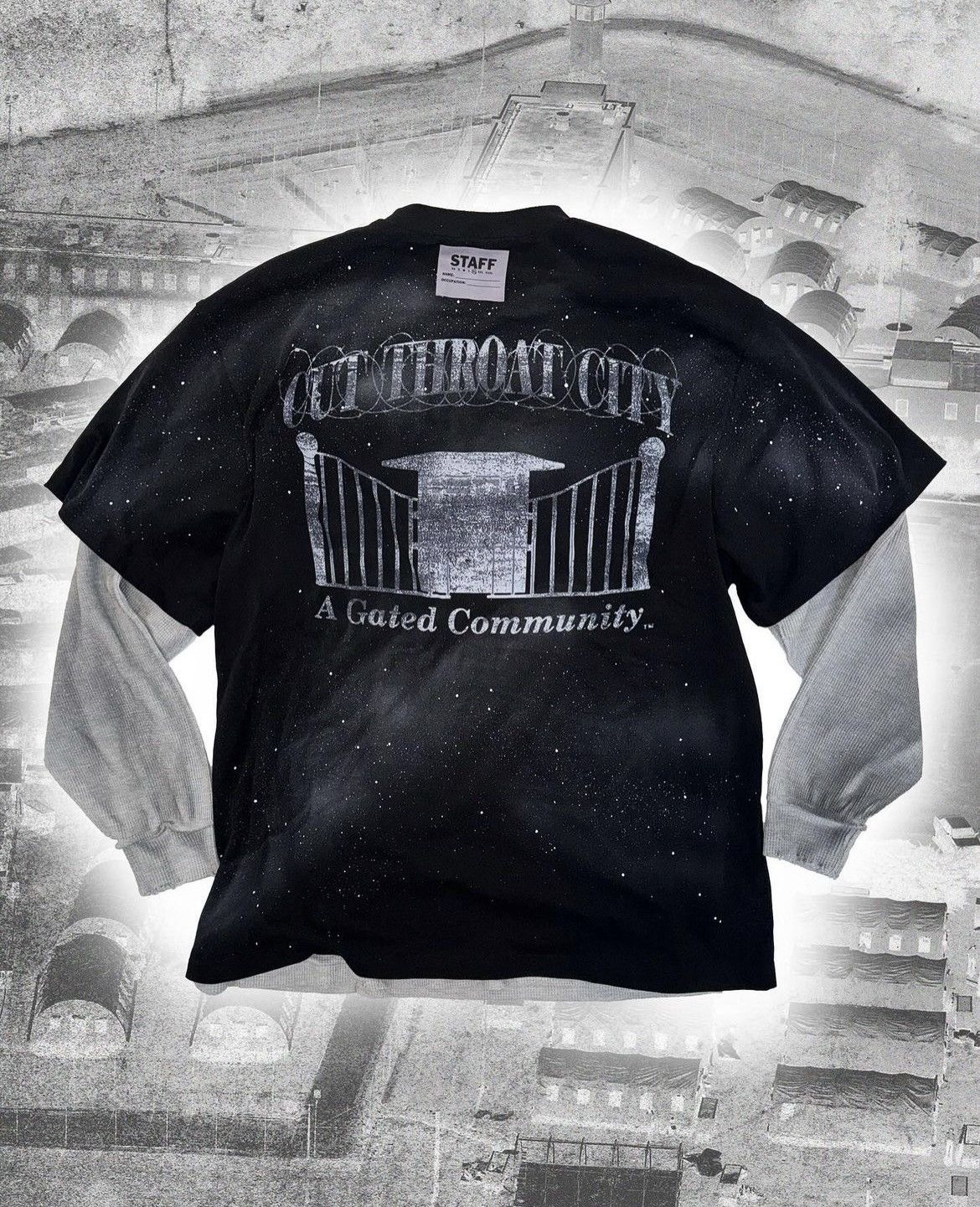 G59 Records × Pouya & $uicideboy$ Merch STAFF WORKFORCE ANGOLA REVERSED ...