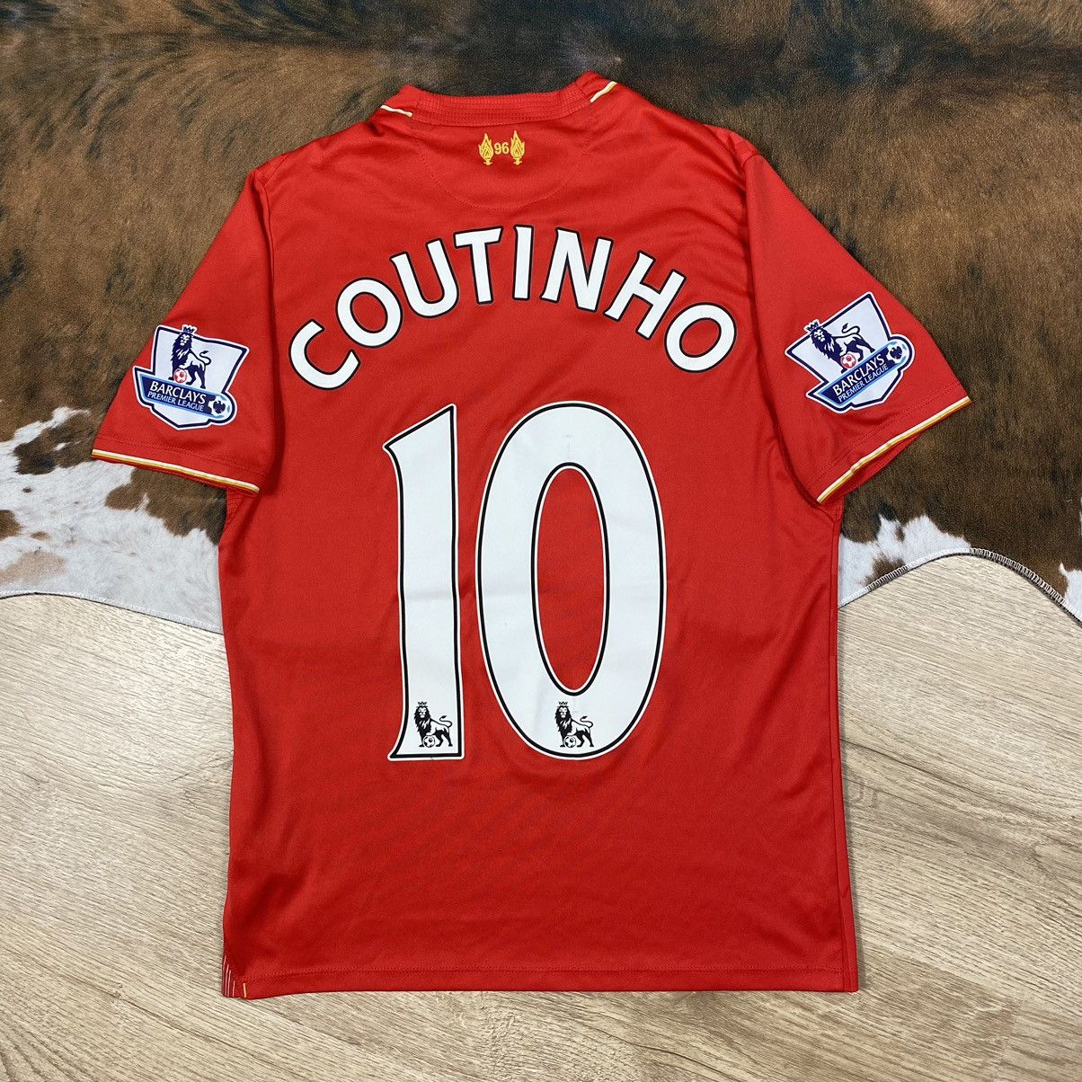 Soccer Jersey × Streetwear × Vintage NEW BALANCE #10 COUTINHO LIVERPOOL ...