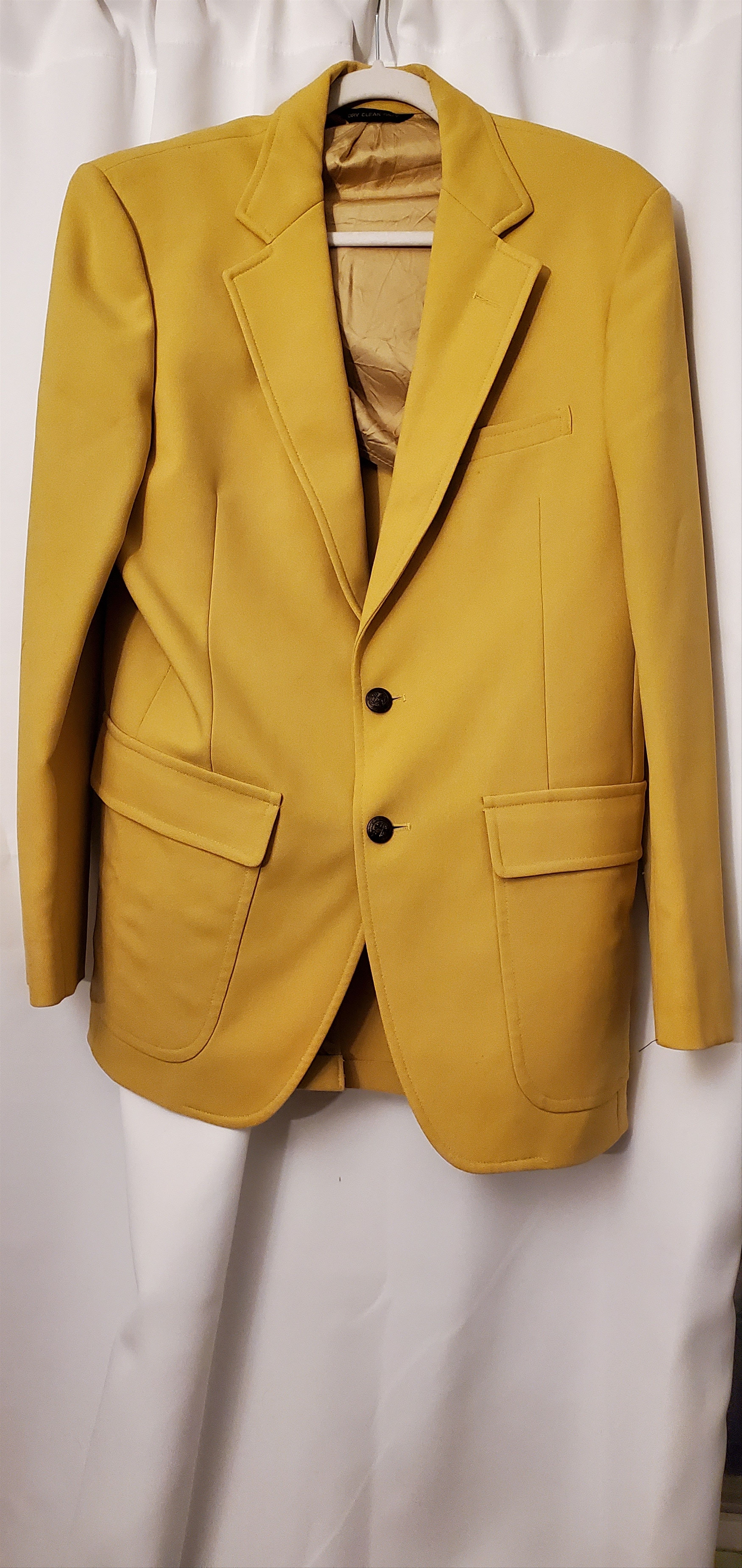 Vintage George Barry Yellow Blazer | Grailed