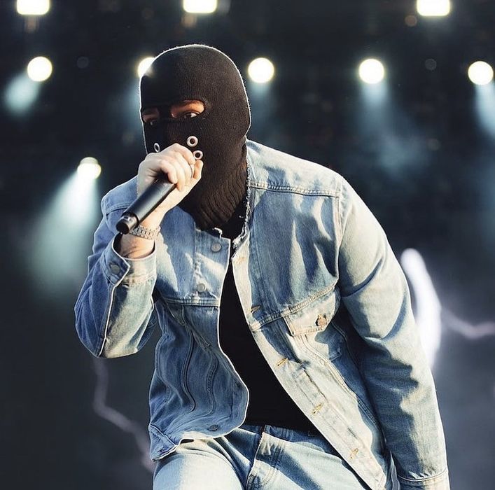 Rick Owens *NEW* SHOWROOM CASHMERE GIMP BALACLAVA MASK SKULL | Grailed