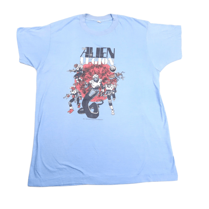Vintage Marvel Shirt 80s True Vintage The Alien Legion Comic Images ...