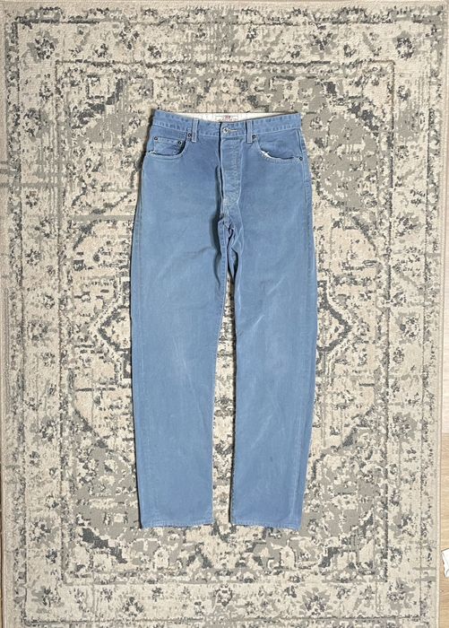 Vintage Vintage Washed Baby Blue Pants Trousers Levis | Grailed