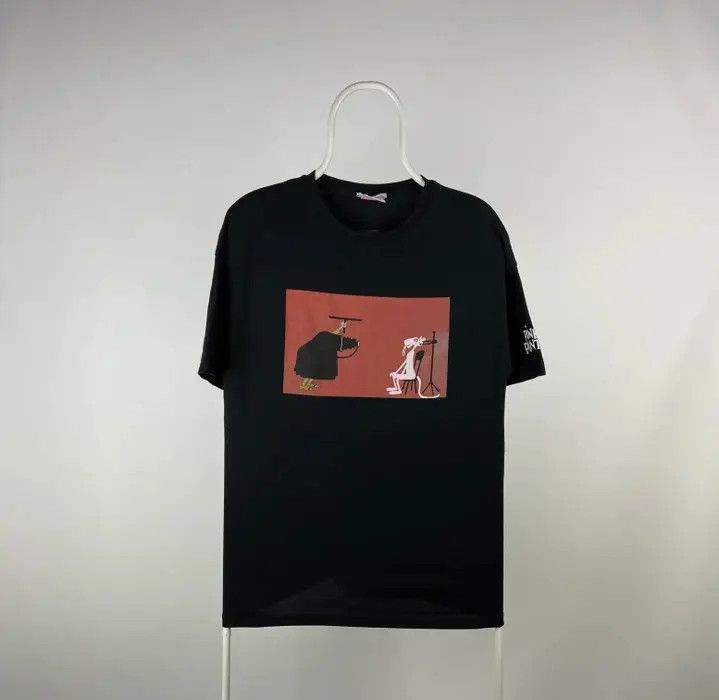 Anima × Band Tees × Disney Cartoon Network pink panthera T-shirt anima ...