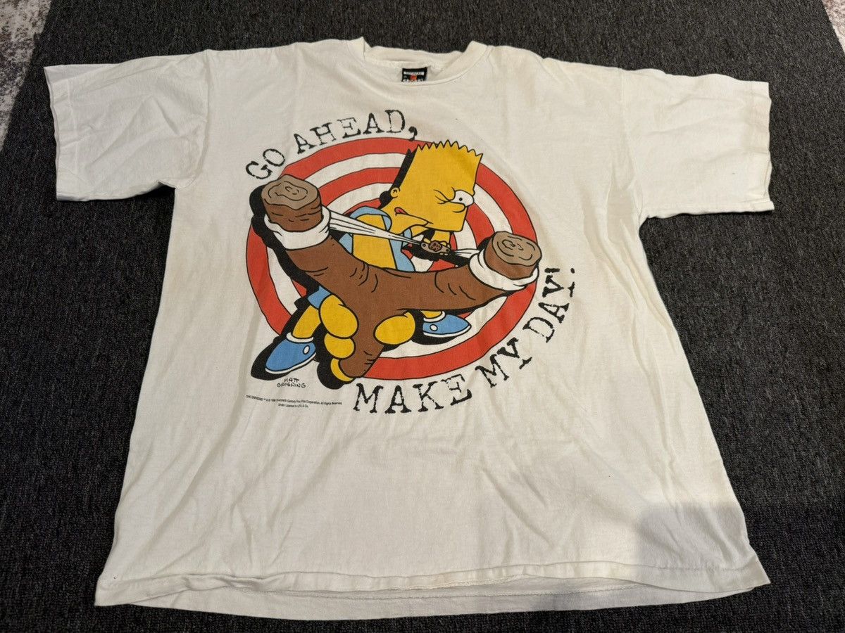 The Simpsons × Vintage Vintage Bart Simpson Shirt 1998 The Simpsons ...