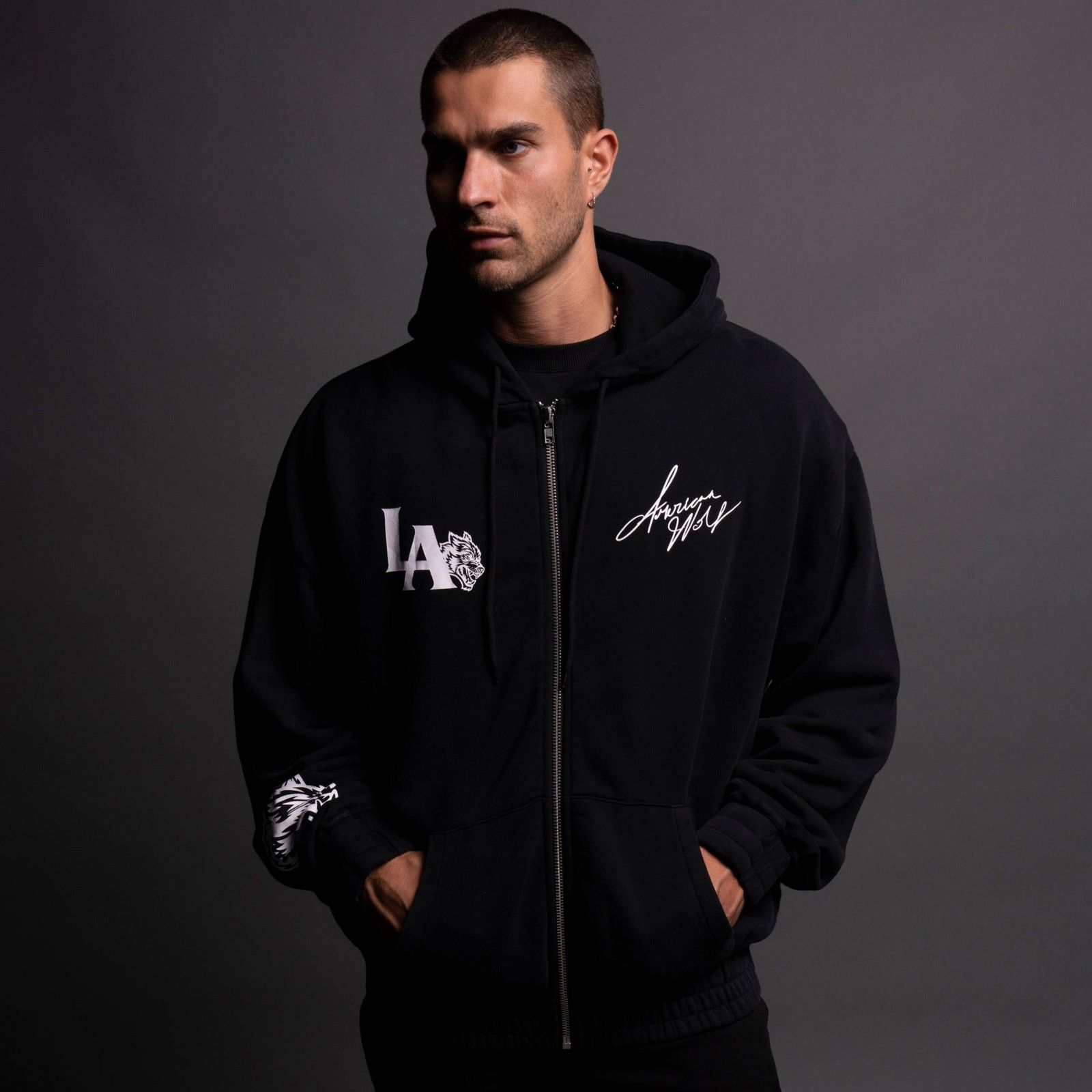 Darc Sport Darc Sport x American Wolf x LA Sold Out Hoodie Large | Grailed