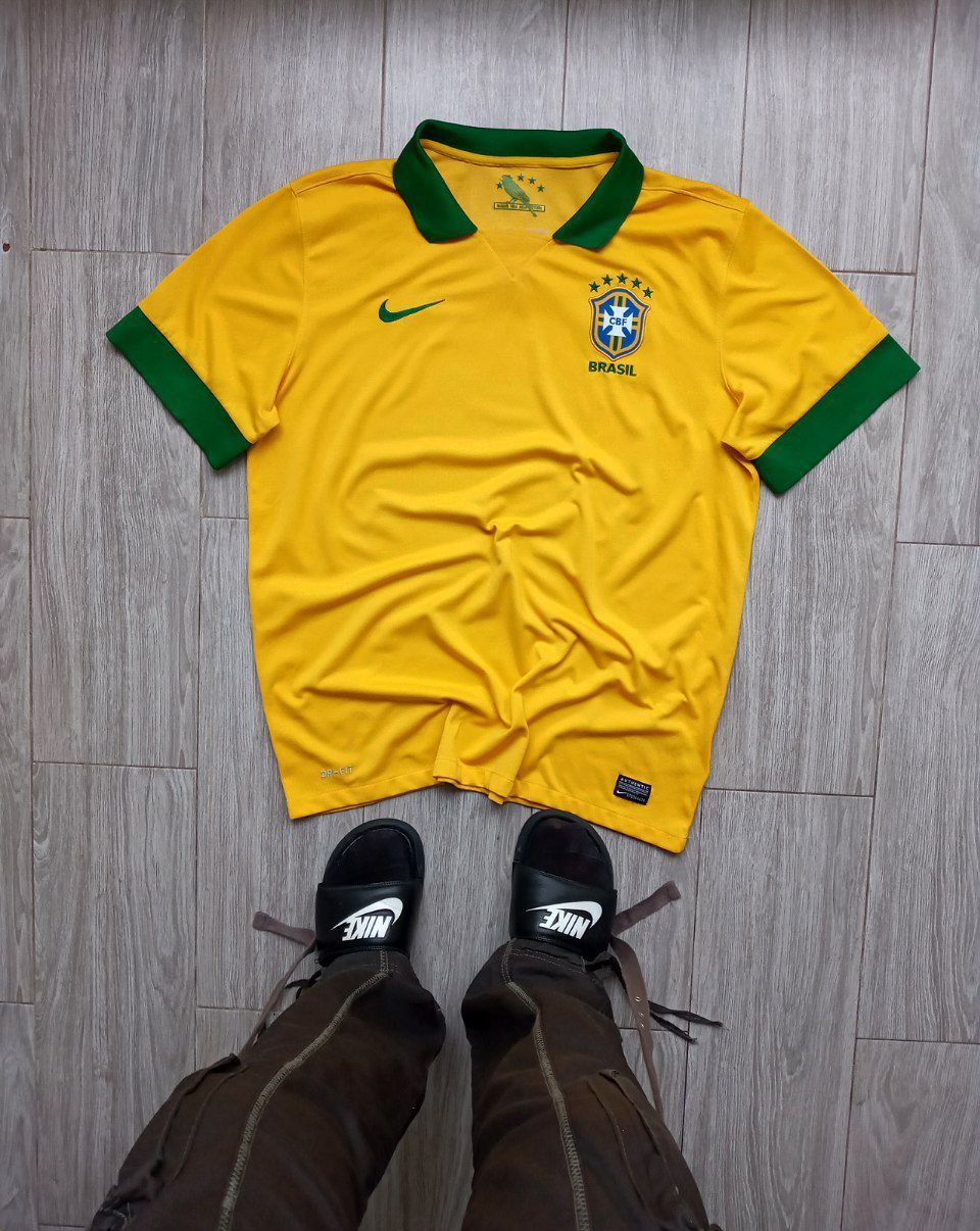 Nike Nike Brazil 2012/2013 BLOKECORE JERSEY | Grailed