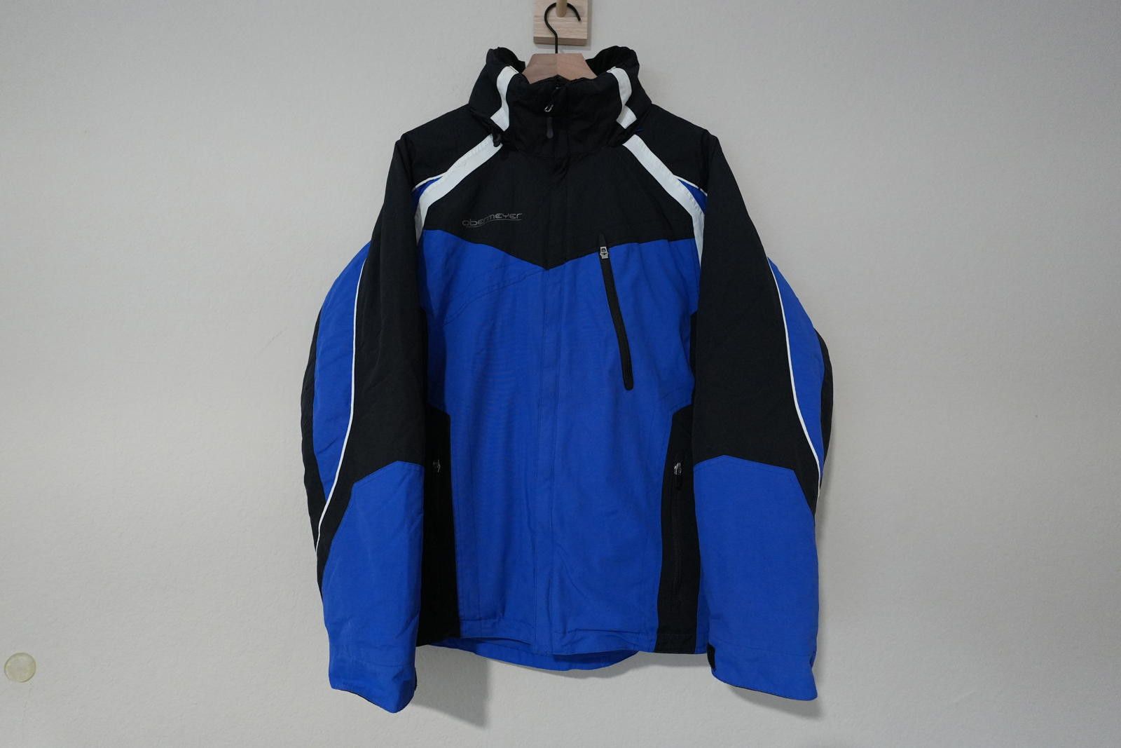 Obermeyer Obermeyer Jacket Men's M Blue Black Snowboard | Grailed