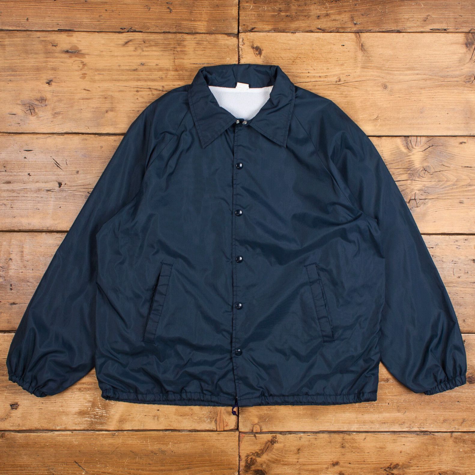 Coach Vintage Coach Jacket XL 80s Raglan USA Made Blue Snap | Grailed