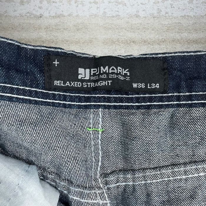 Vintage Crazy Vintage Y2K PJ Mark Skater Jeans Baggy Wide Dark Wash ...